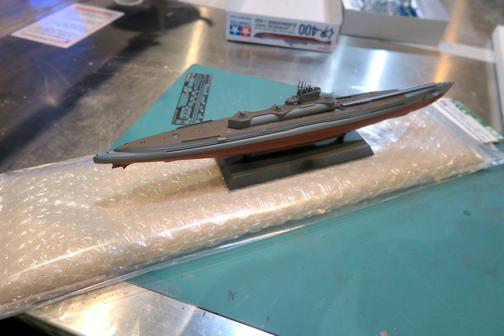 Let's make Sea Diorama for Tamiya Japanese Navy Submarine I-400 ...