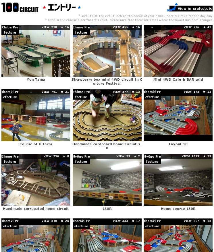 Tamiya x Concours D'Elegance - Mini 4WD Circuit 100 Contest - TamiyaBlog