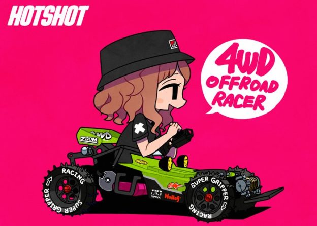 Some cool Tamiya classic RC cartoon style drawings - TamiyaBlog