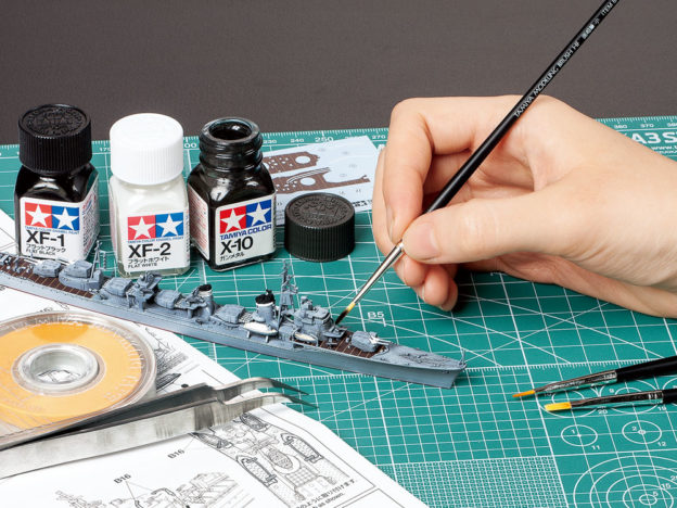 Tamiya color lacquer paint compatibility table / matching list - TamiyaBlog