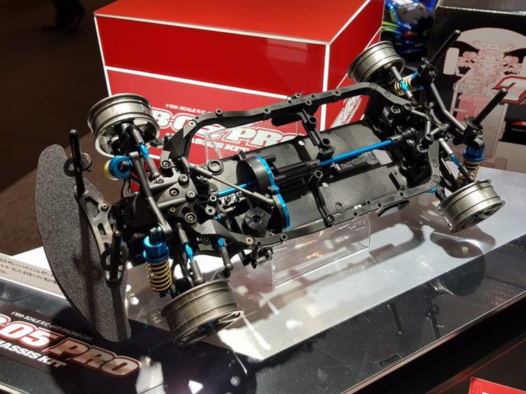 Tamiya 58658 1/10 R/C TB-05 PRO Chassis Kit photos from the 57th Shizuoka Hobby Show 2018 ...