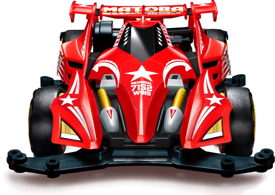 Tamiya Mini 4WD Fumio Matoba Limited Model Red Emperor - TamiyaBlog