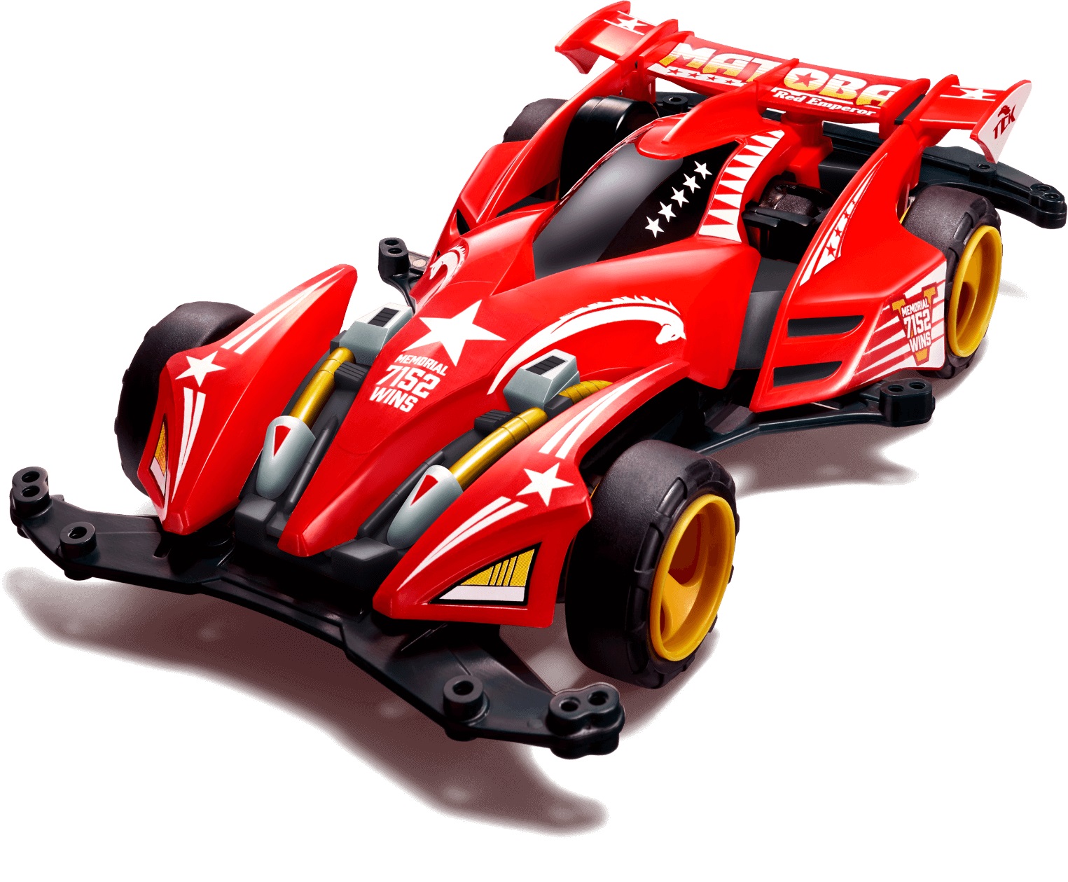 Tamiya Mini 4WD Fumio Matoba Limited Model Red Emperor - TamiyaBlog