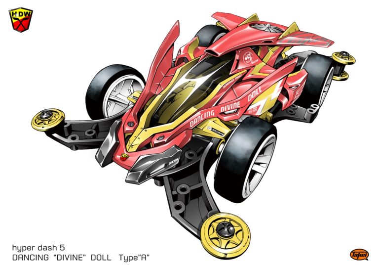 Tamiya 18651 Dancing Divine Doll - Mini 4WD MA Chassis - TamiyaBlog