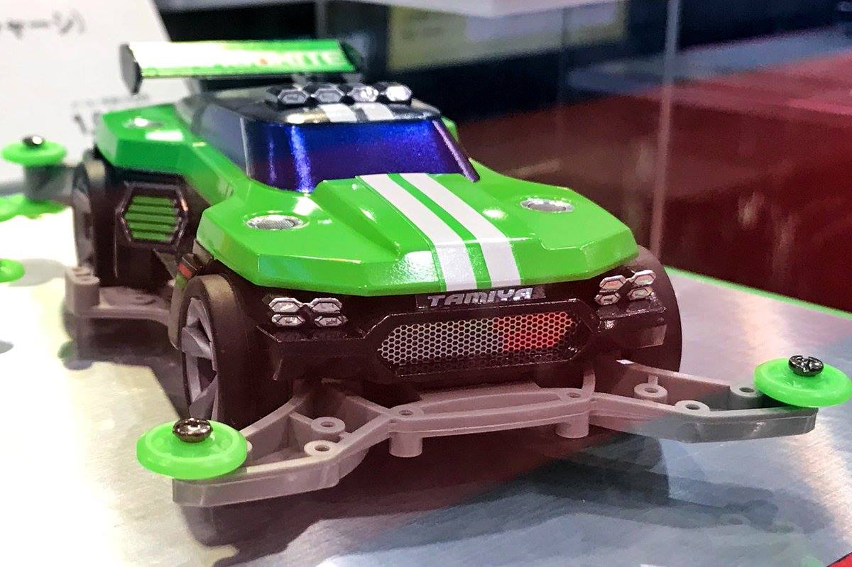Mini 4WD Tamiya 18653 Hexagonite MA Chassis @ Tamiya Fair 2018 - TamiyaBlog