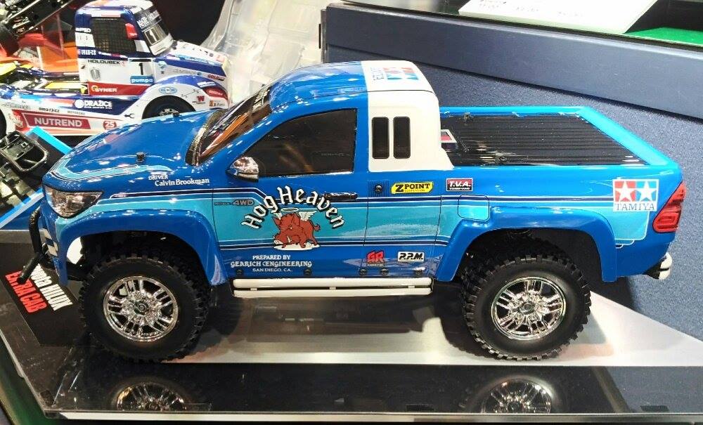 Tamiya 58663 Toyota Hilux Extra Cab CC-01 Chassis @ Tamiya Fair 2018 ...