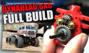 Tamiya Dynahead 6X6 G6-01TR In-Depth Build Video - TamiyaBlog