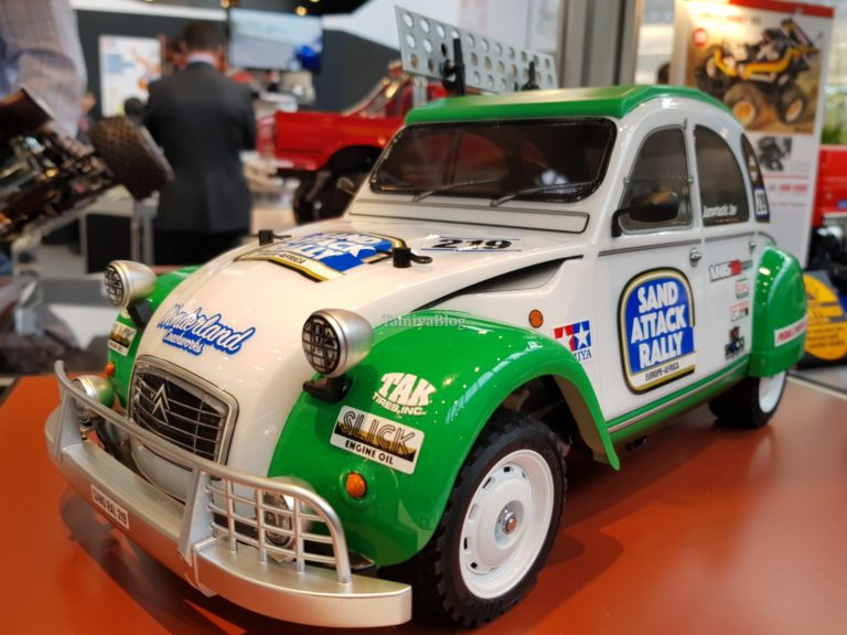 Tamiya 58670 Citroen 2CV Rally @ Nuremberg Toy Fair 2019 - TamiyaBlog