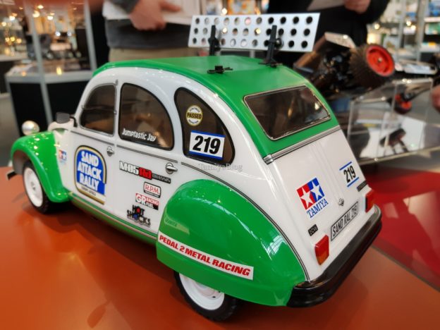 Tamiya 58670 Citroen 2CV Rally @ Nuremberg Toy Fair 2019 - TamiyaBlog