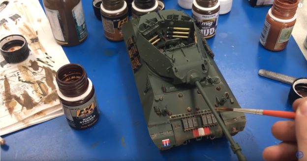 Video of building the new Tamiya 35366 1/35 British Tank Destroyer M10 ...