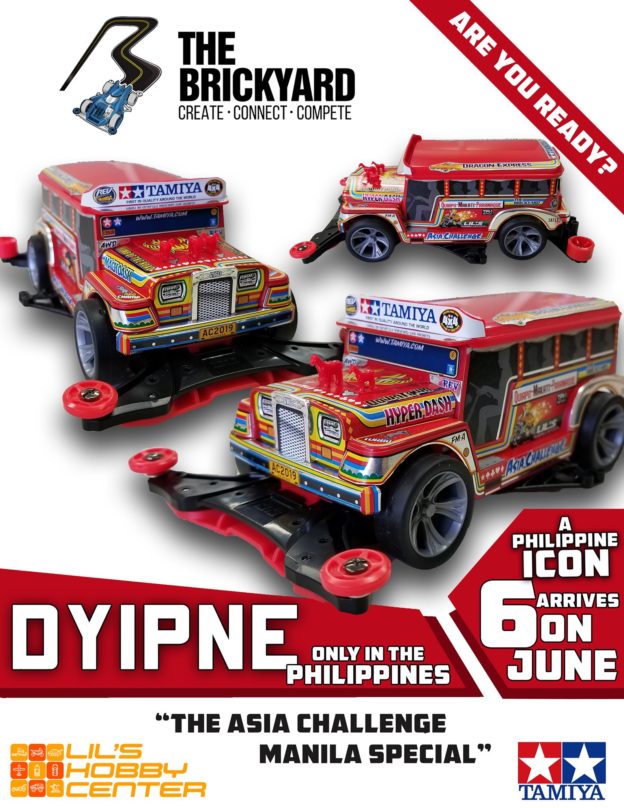 Special Philippines Mini 4WD Tamiya 18717 Dyipne Jeepney (FM-A Chassis ...