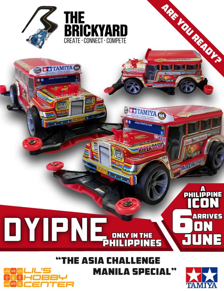 Special Philippines Mini 4WD Tamiya 18717 Dyipne Jeepney (FM-A Chassis ...