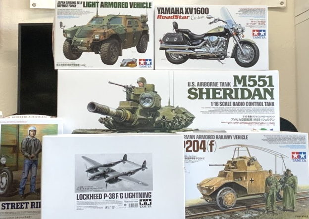 Video preview of new Tamiya kits including the 1/48 P 38 Lightning and ...