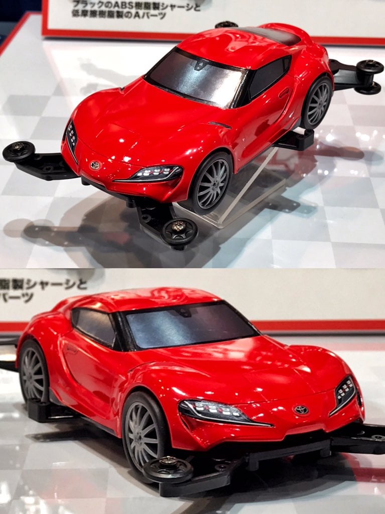 Detail photos and videos of the new Tamiya Mini 4WD shown at the 59th ...