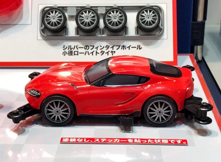 Detail photos and videos of the new Tamiya Mini 4WD shown at the 59th ...
