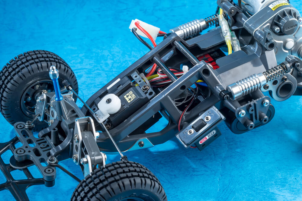 Upcoming RC magazine issue with Tamiya Subaru Brat ORV space frame ...