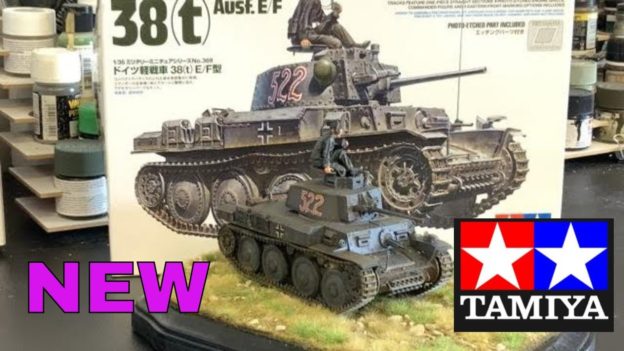 Building the new Tamiya 35369 1/35 German Light Tank Panzerkampfwagen ...