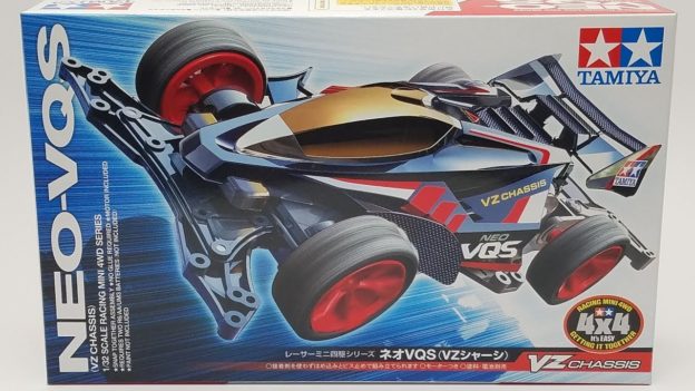 Mini 4WD Tamiya 18094 NEO-VQS VZ Chassis unboxing & first look - TamiyaBlog
