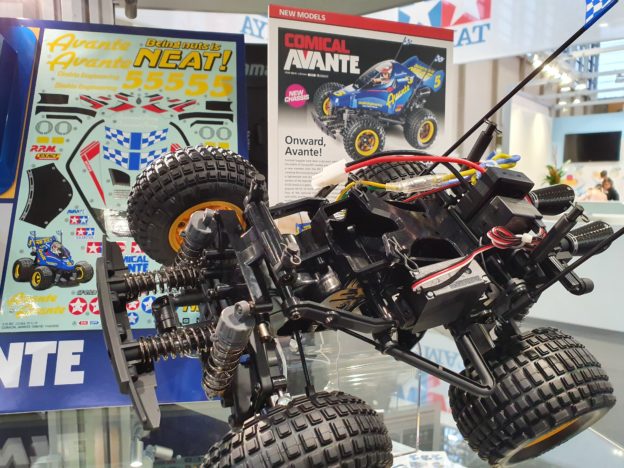 Tamiya 58678 Comical Avante GF-01CB at Nuremberg Toy Fair 2020 - TamiyaBlog