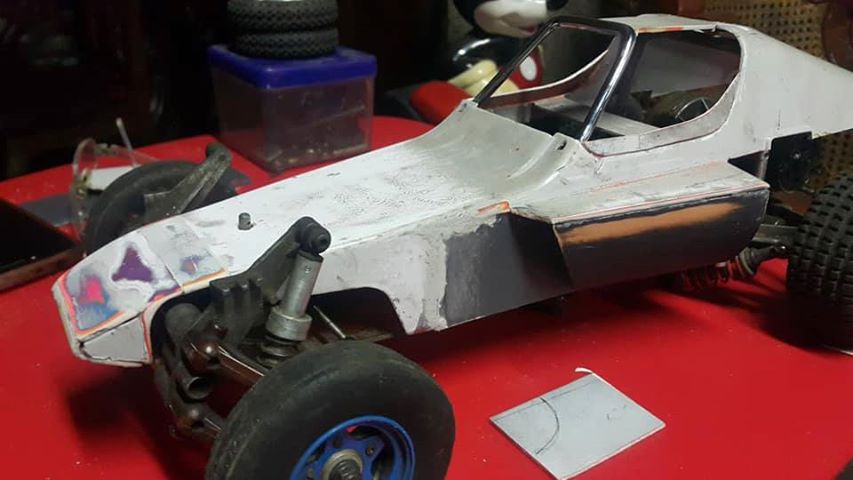 Customised Tamiya Rough Rider inspired by the Funco Buggy - TamiyaBlog