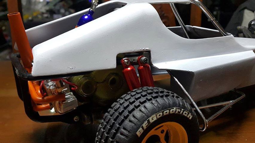 Customised Tamiya Rough Rider inspired by the Funco Buggy - TamiyaBlog