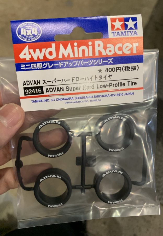 Tamiya 92417 ADVAN Shadow Shark Limited & 92416 ADVAN Super Hard Low ...