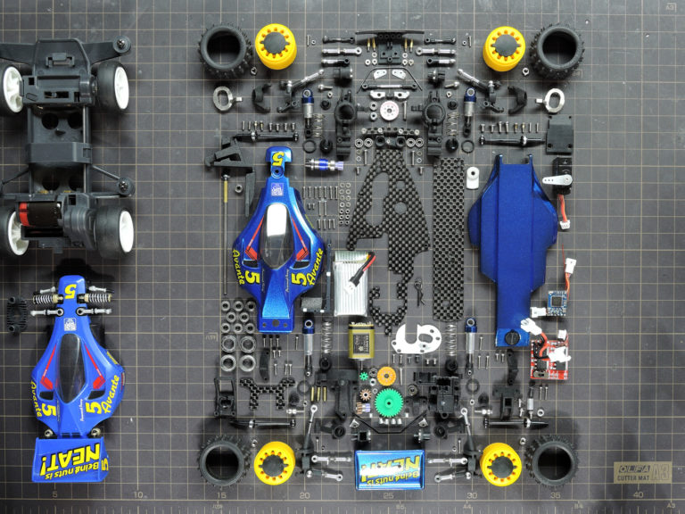 Extremely impressive RC Mini 4WD 1/32 scale Tamiya Avante, Egress and ...