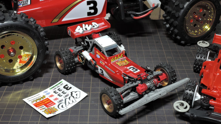 Another impressive RC Mini 4WD 1/32 scale Tamiya Hotshot addition ...