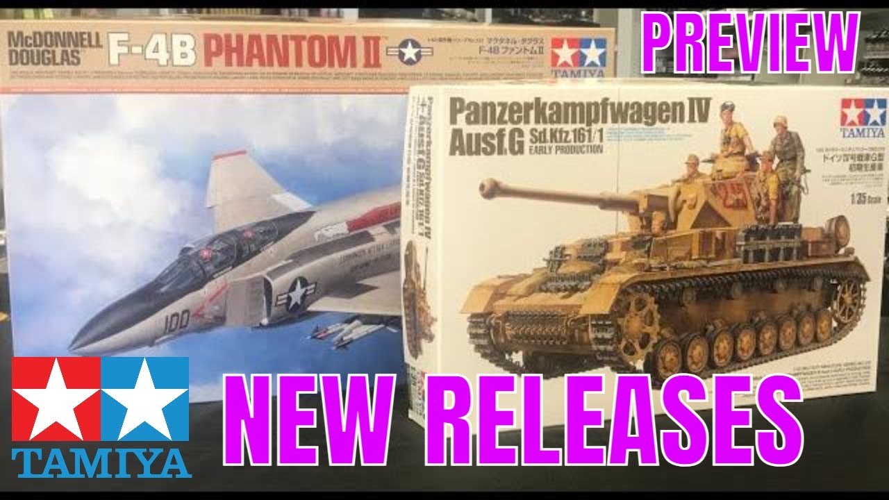 Preview video of new Tamiya static kit releases 35378 1/35 German Tank ...