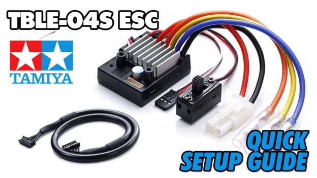 Setting up the new Tamiya 45069 Tamiya Brushless Electronic Speed ...