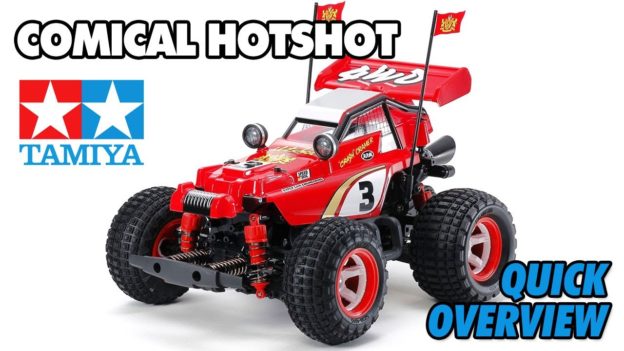 Tamiya 58685 Comical Hotshot GF-01CB overview video - TamiyaBlog