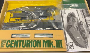 Video of first look inside the Tamiya 56045 British Battle Tank Centurion Mk.III Full-Option Kit ...