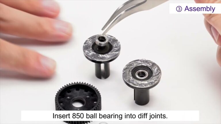 Tamiya TD2/TD4 Ball Differential Assembly video - TamiyaBlog