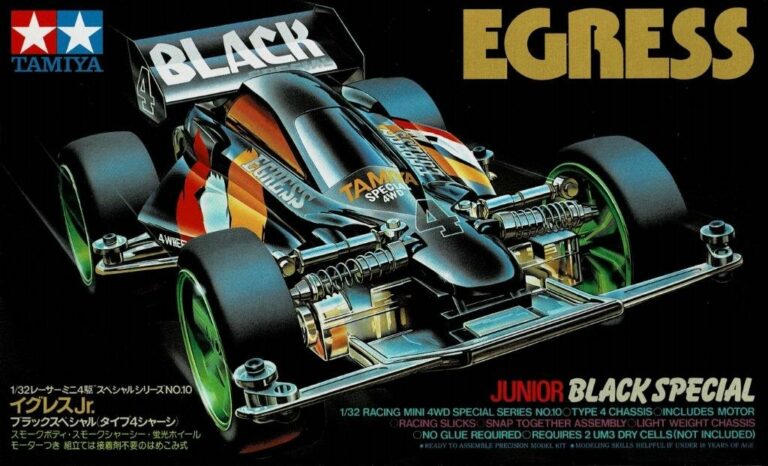 Future RC Tamiya 47489 Egress Black Special - TamiyaBlog