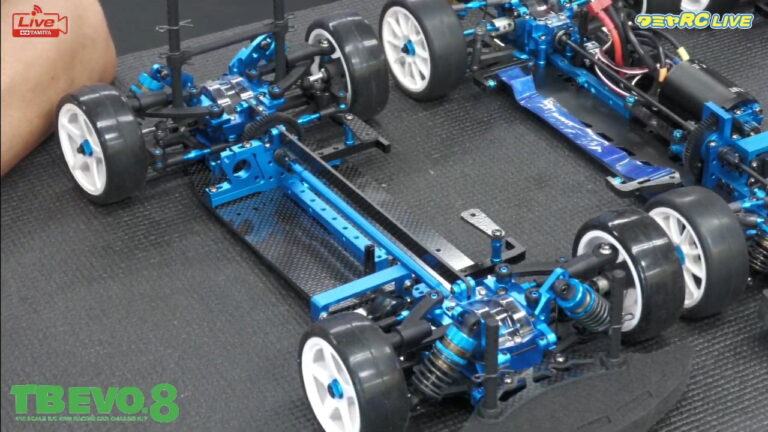Tamiya RC Live with detailed information on the new Tamiya TB EVO.8 ...