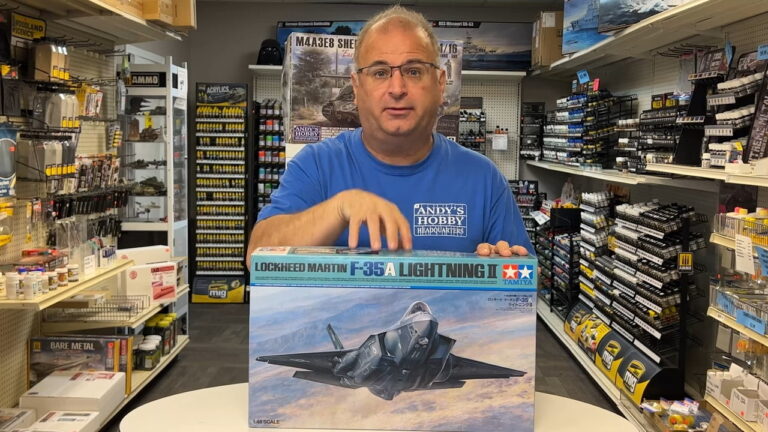 Kit preview video of Tamiya 61124 Tamiya Lockheed Martin F-35A ...