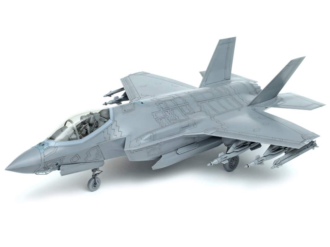 Detail photos of Tamiya 61124 Tamiya Lockheed Martin F-35A Lightning II - TamiyaBlog