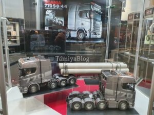 Tamiya 56371 1/14 RC Scania 770S 8×4/4 at Nuremberg Toy Fair 2023 ...