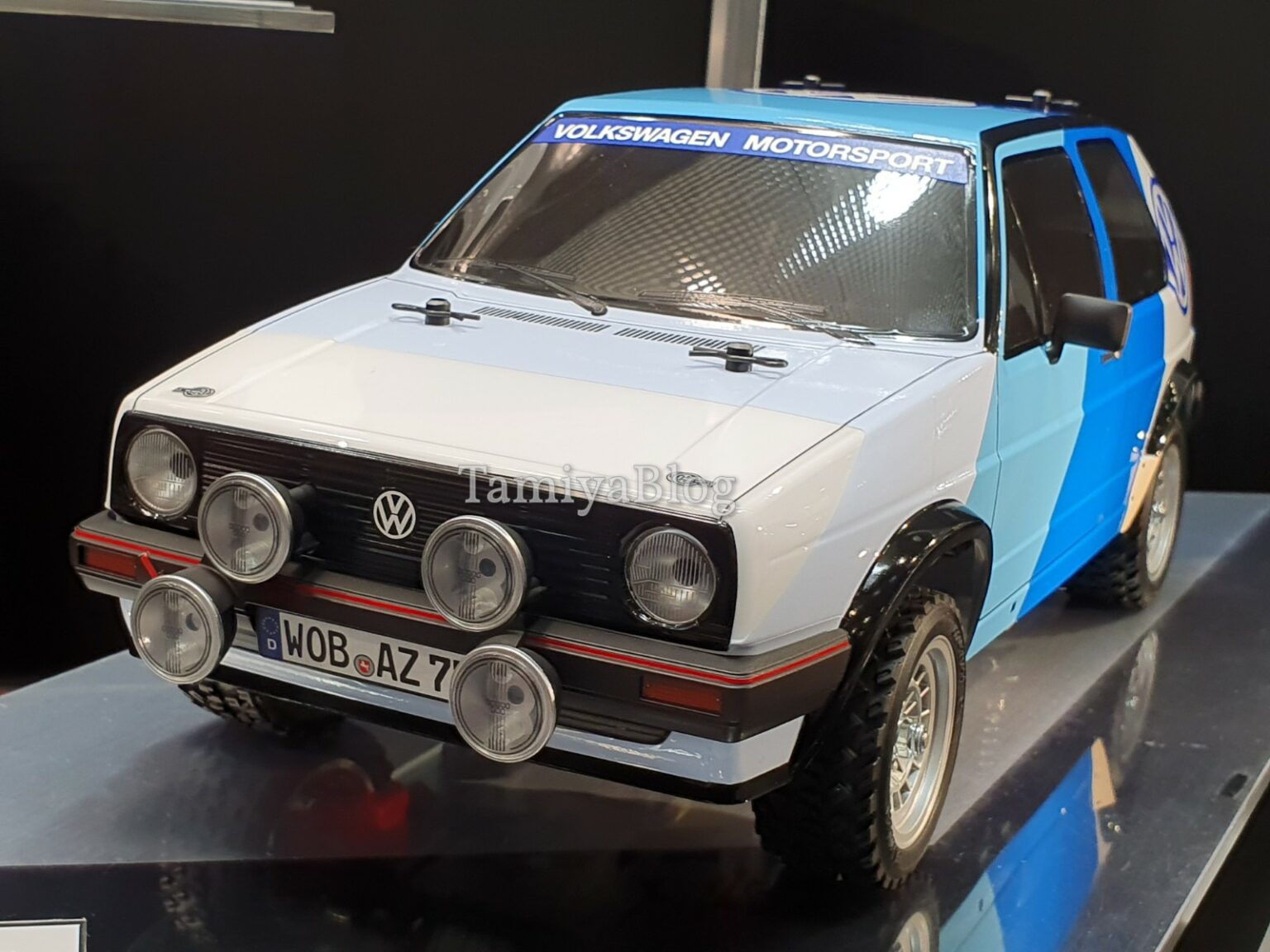 Tamiya 58714 1/10 RC VW Golf MK2 GTI 16V Rally (MF-01X Chassis) at ...