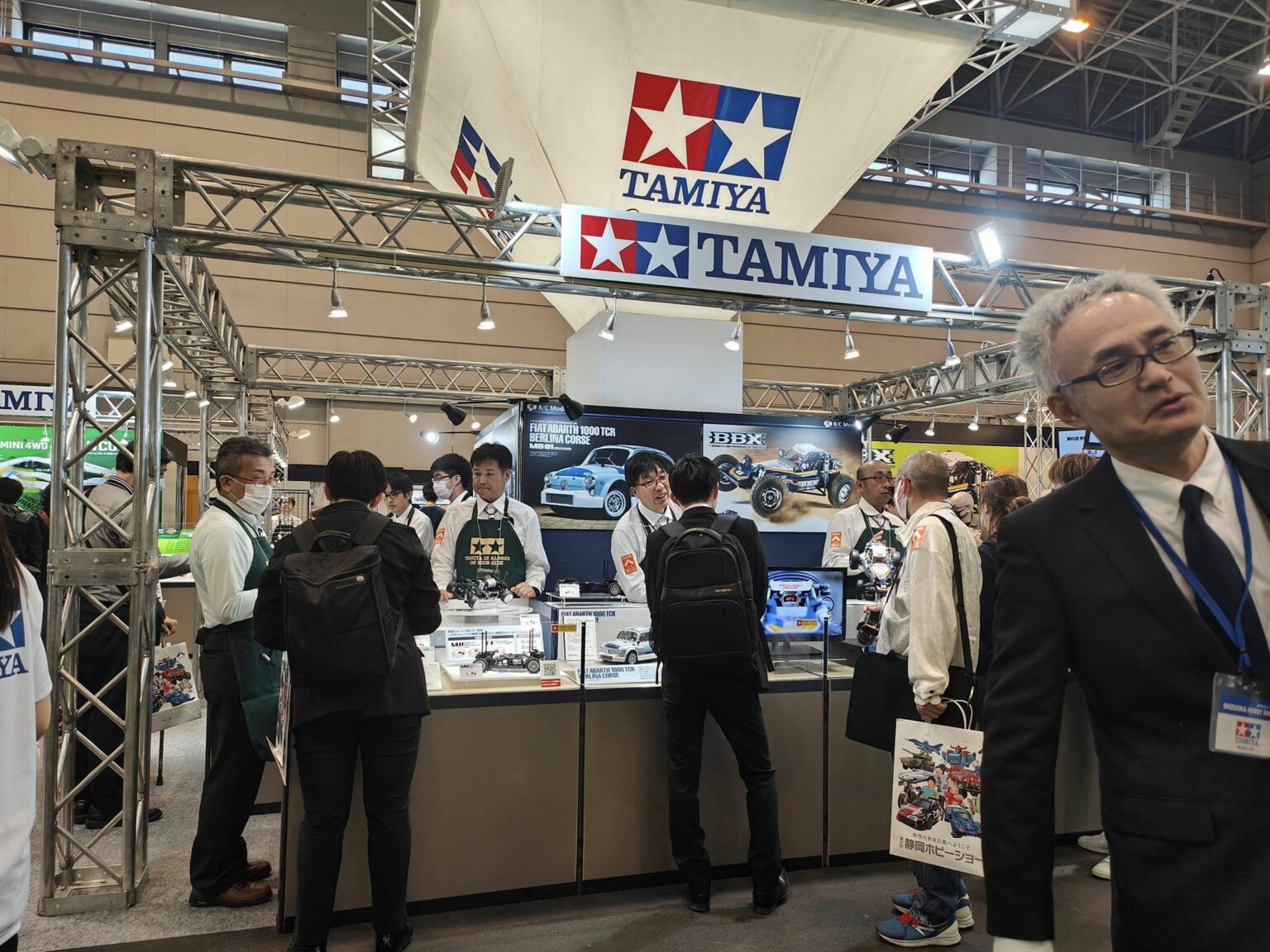 More photos from the Tamiya booth and new products displayed at the ...