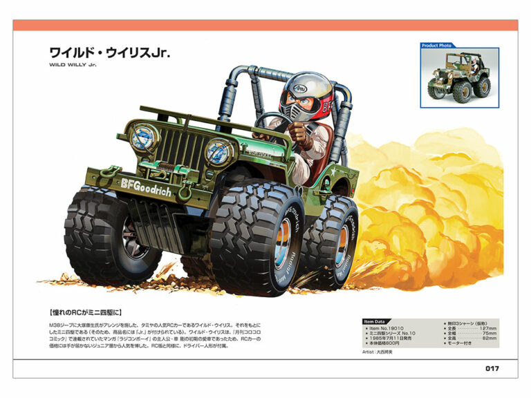 Official details and photos of Tamiya Official Mini 4WD Package Art ...