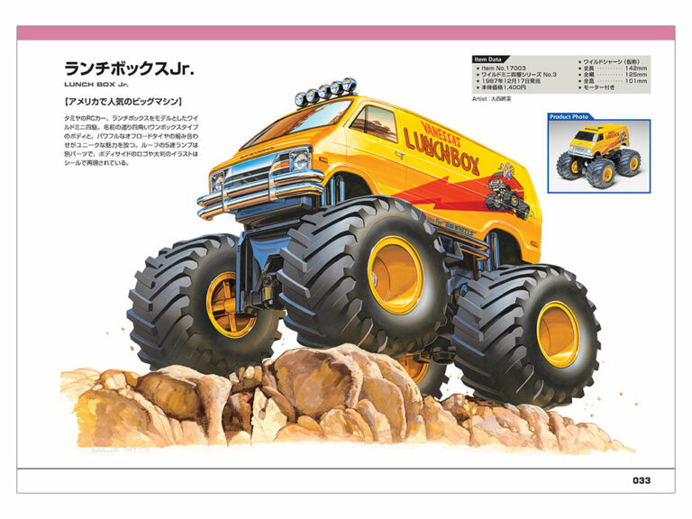 Official details and photos of Tamiya Official Mini 4WD Package Art ...