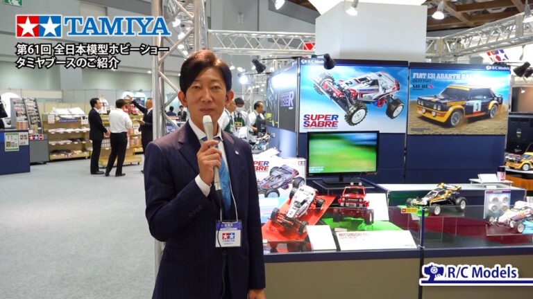 Official video of Tamiya booth and new releases exhibited at the 61st ...