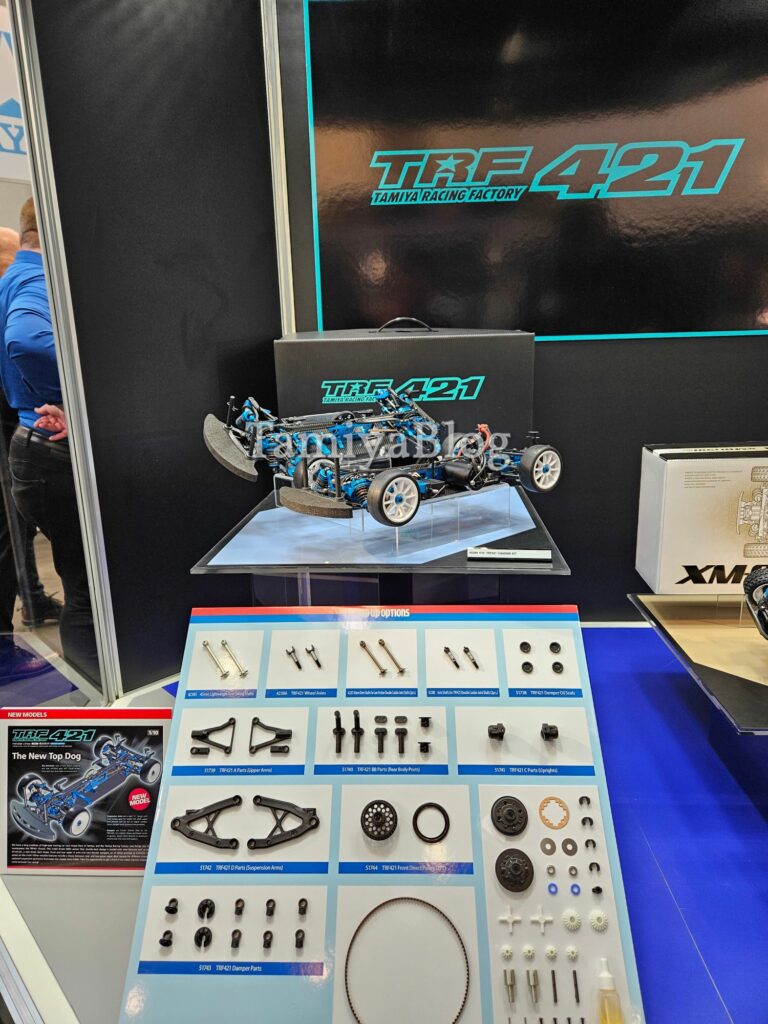 Tamiya 42384 TRF421 Chassis Kit at Nuremberg Toy Fair 2024 - TamiyaBlog