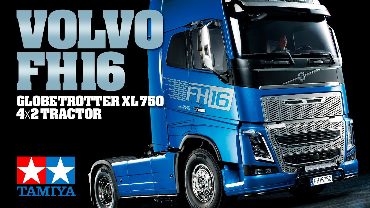 Official product video of Tamiya 56375 1/14 Volvo FH16 Globetrotter XL ...