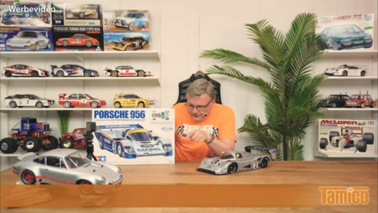 Unboxing of Tamiya 47508 Porsche 956 Group C kit - TamiyaBlog