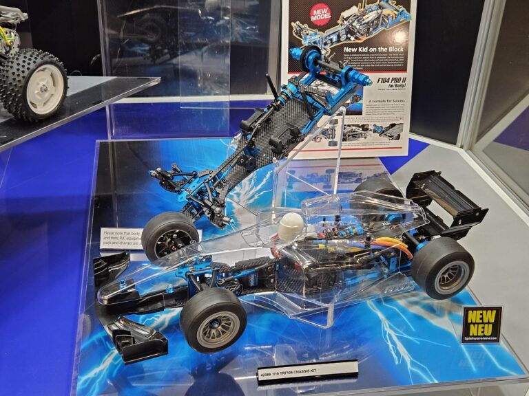 Tamiya 42389 TRF104 Chassis Kit at Nuremberg Toy Fair 2025 - TamiyaBlog