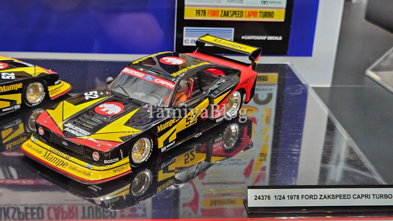Tamiya 24376 Ford Zakspeed Capri Turbo at Nuremberg Toy Fair 2026 ...