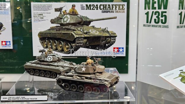 Tamiya 35391 U.S. Light Tank M24 Chaffee European Theater at Nuremberg ...